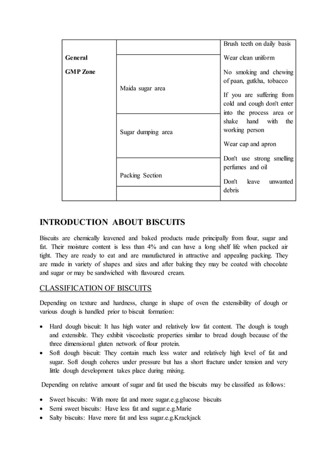 Parle G manufacturing | DOCX | Logistics | Business