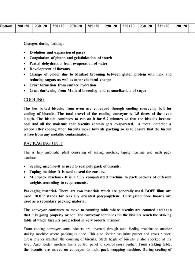 Parle G manufacturing | DOCX | Logistics | Business