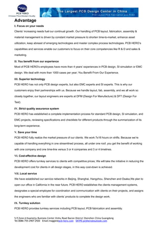 PCB HERO Company Profile | PDF