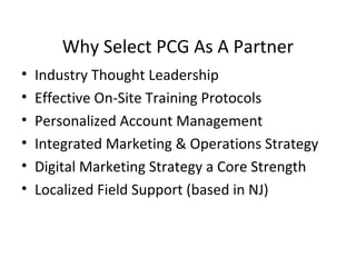 About PCG | PPT