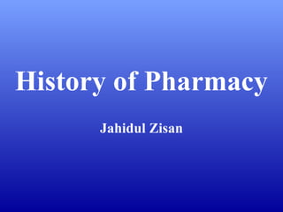 About Ancient History To Today's Pharmacy | PPT