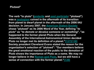 About Pluto | PPT