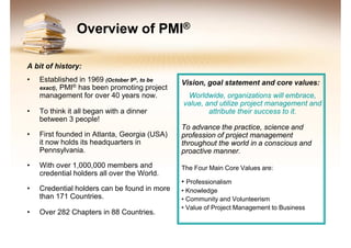 About pmi v2_feb2014dc | PPT