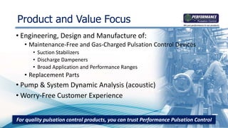 Performance Pulsation Control | PPTX