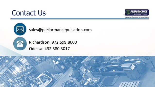 Performance Pulsation Control | PPTX