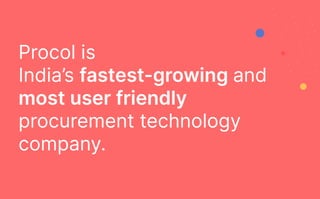 Procol: The Ultimate Procurement Solution | PDF