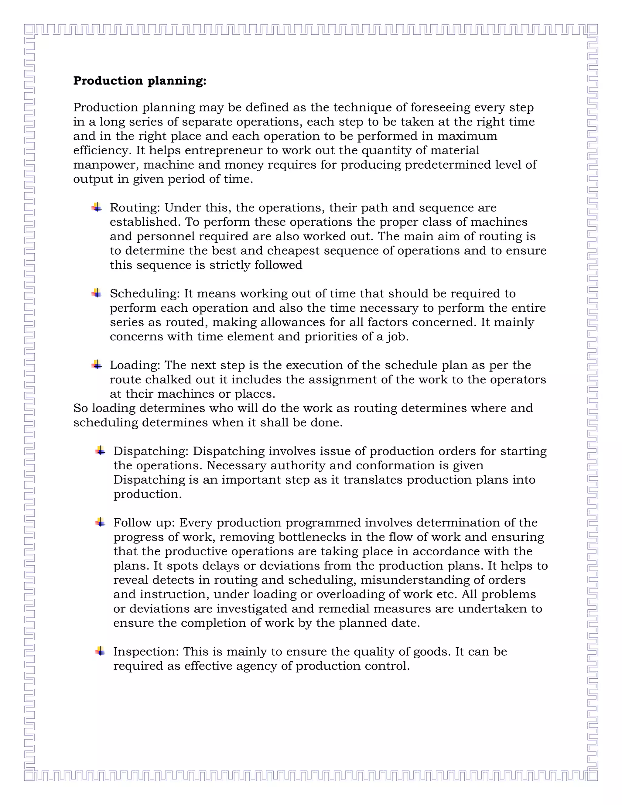 About Production Planning Process of a RMG !!! | PDF