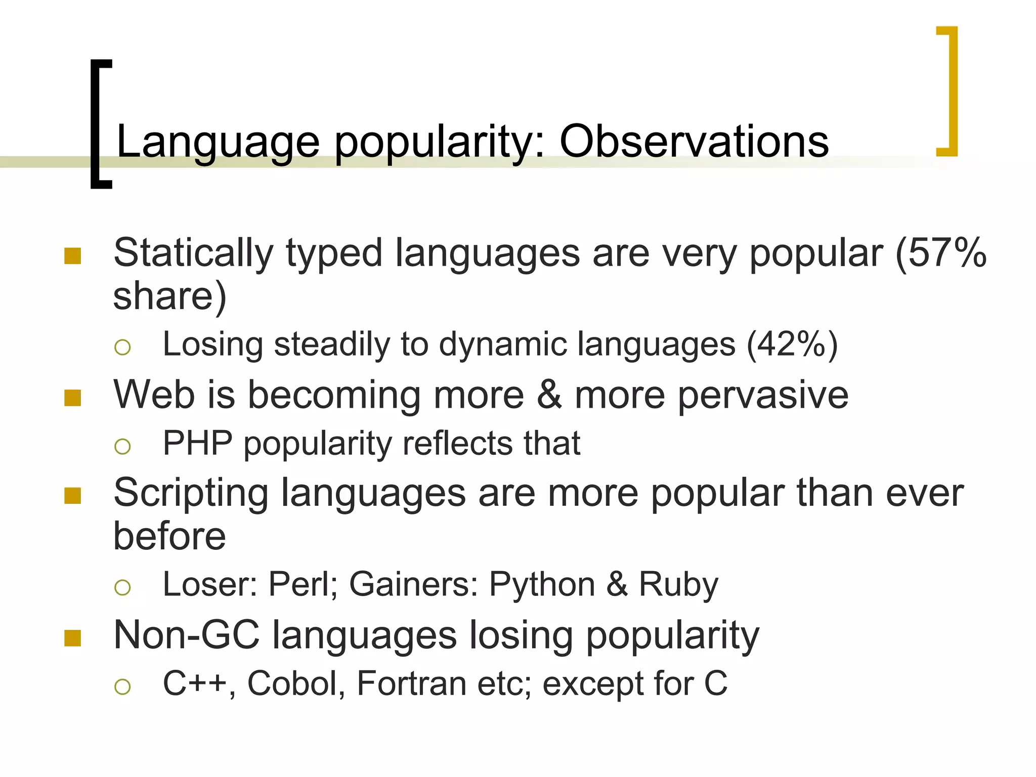 About programming languages | PPT