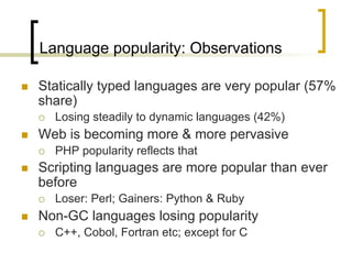About programming languages | PPT