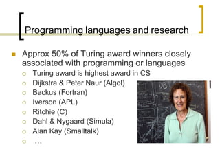 About programming languages | PPT