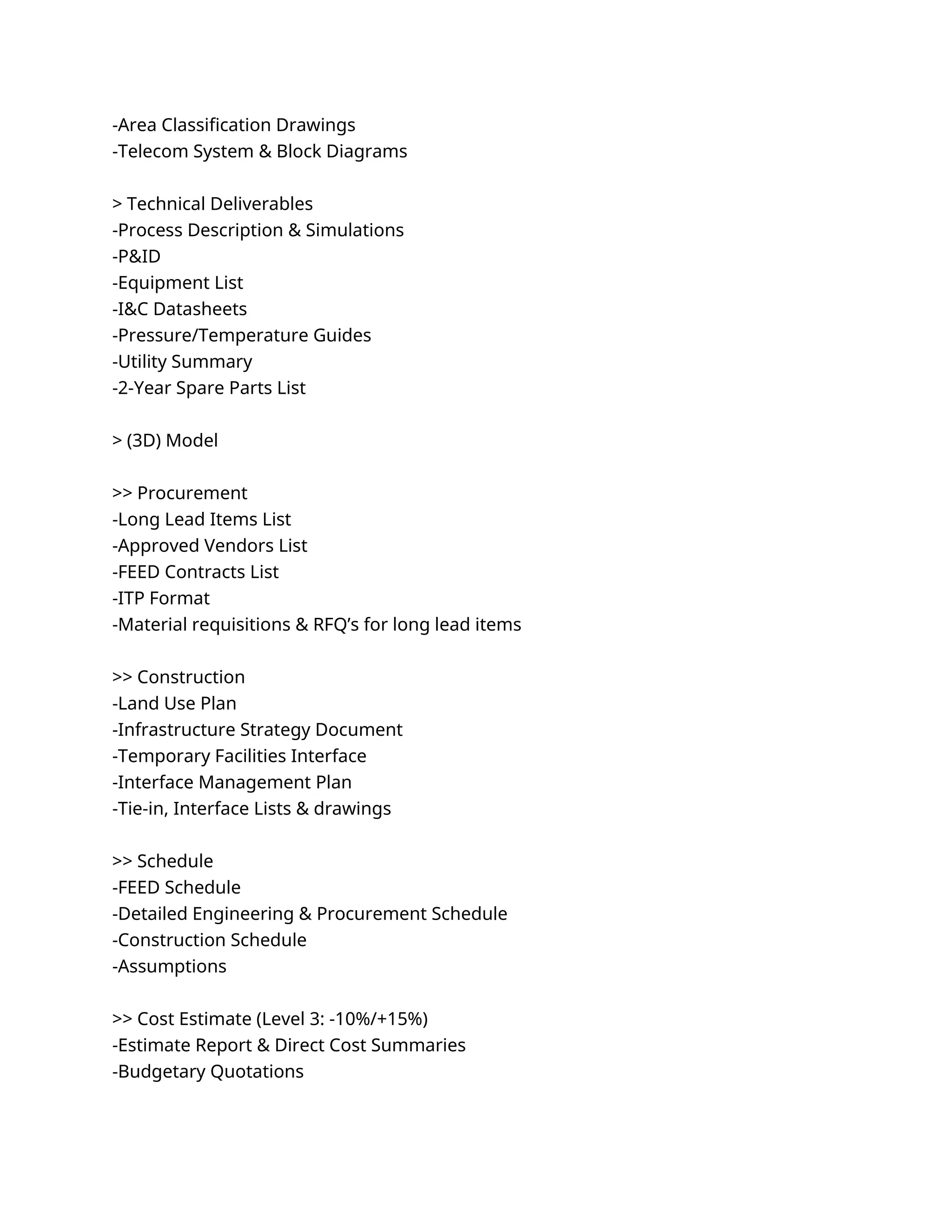 basics and principles of project FEED Study.docx