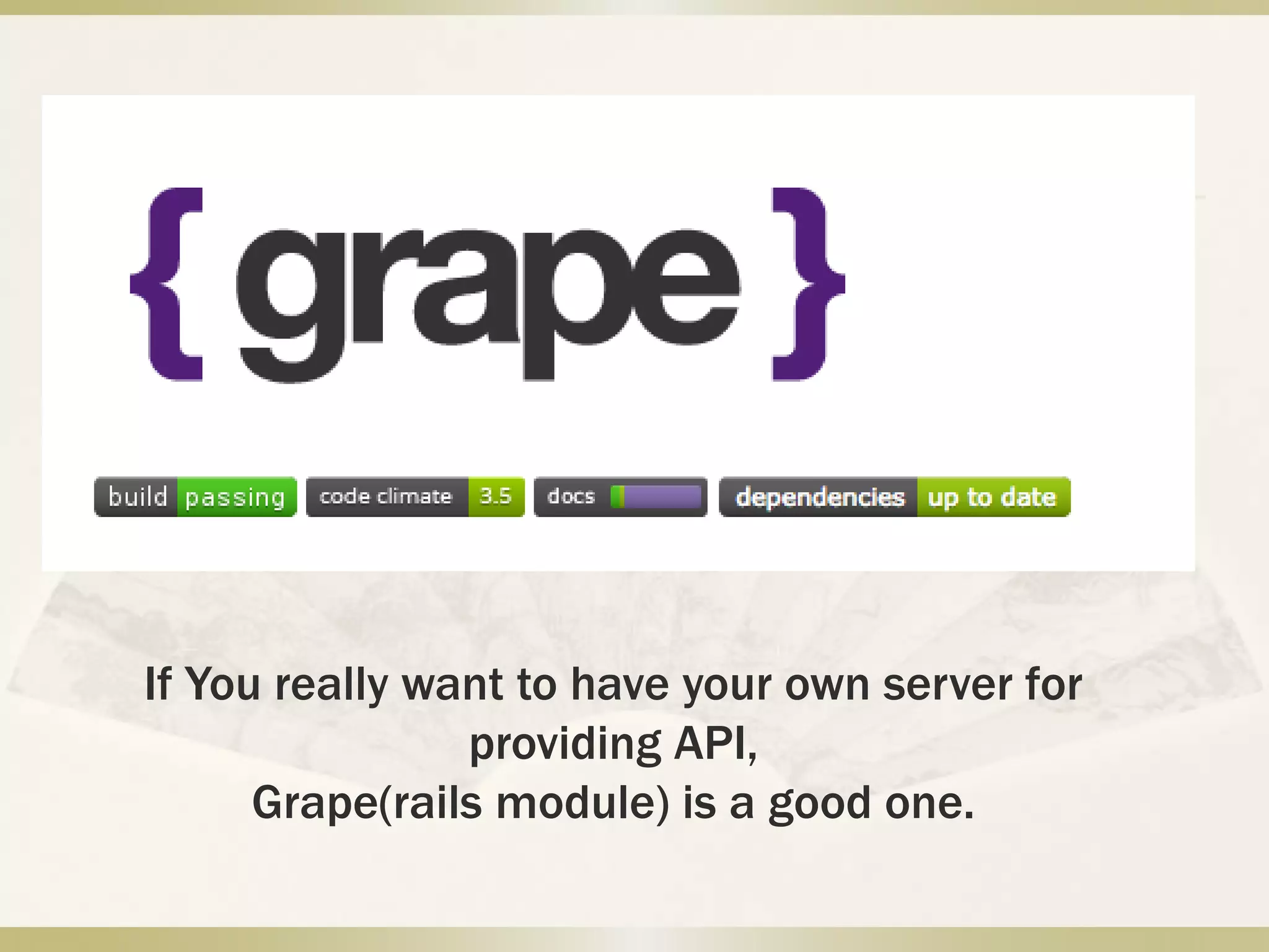 Regarding Data Persistence during the prototype development | PPT