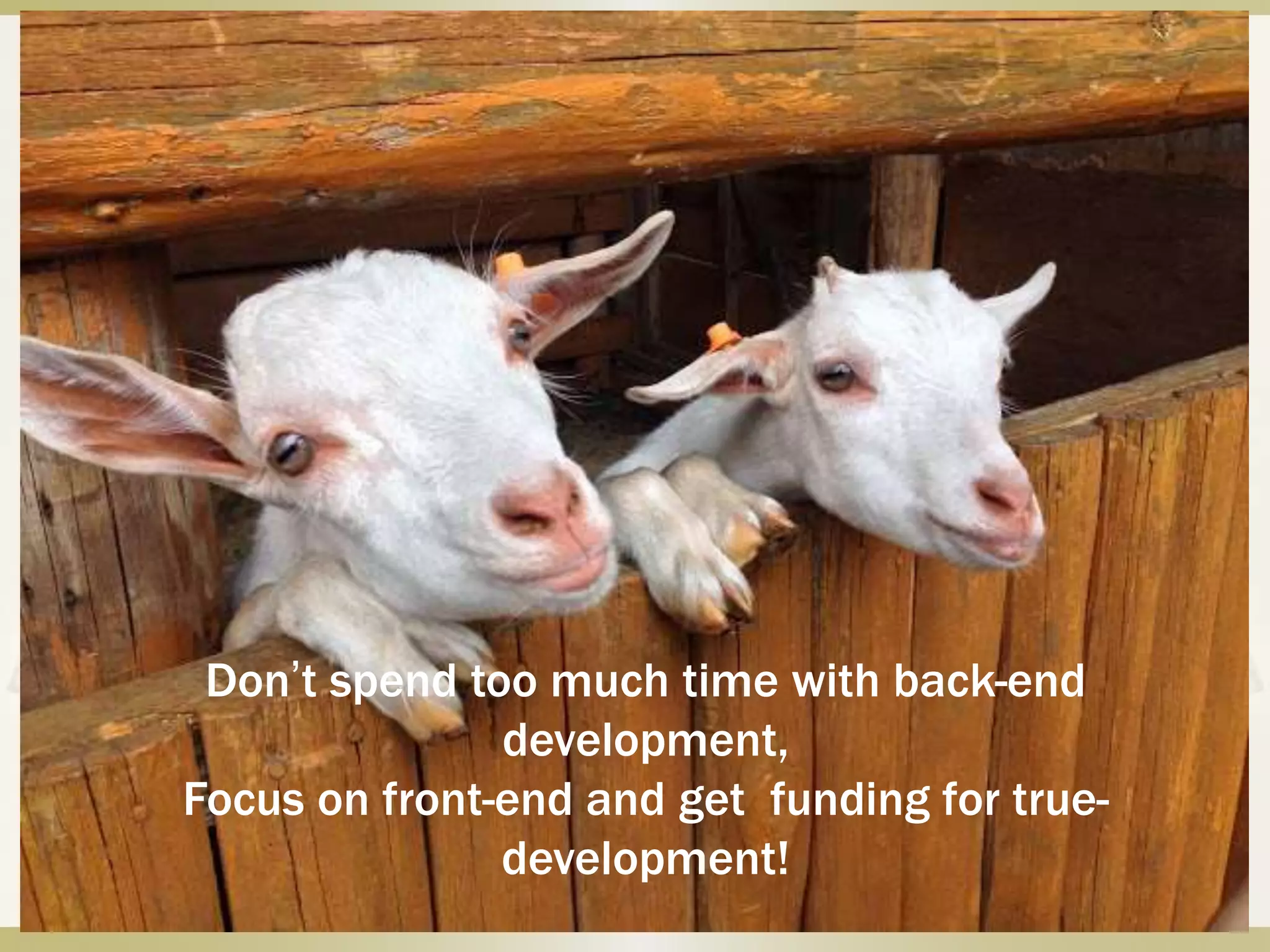 Regarding Data Persistence during the prototype development | PPTX | Web Development | Internet