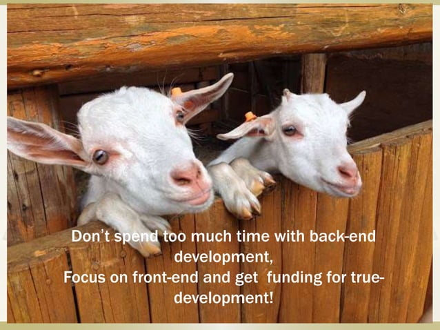 Regarding Data Persistence during the prototype development | PPTX | Web Development | Internet