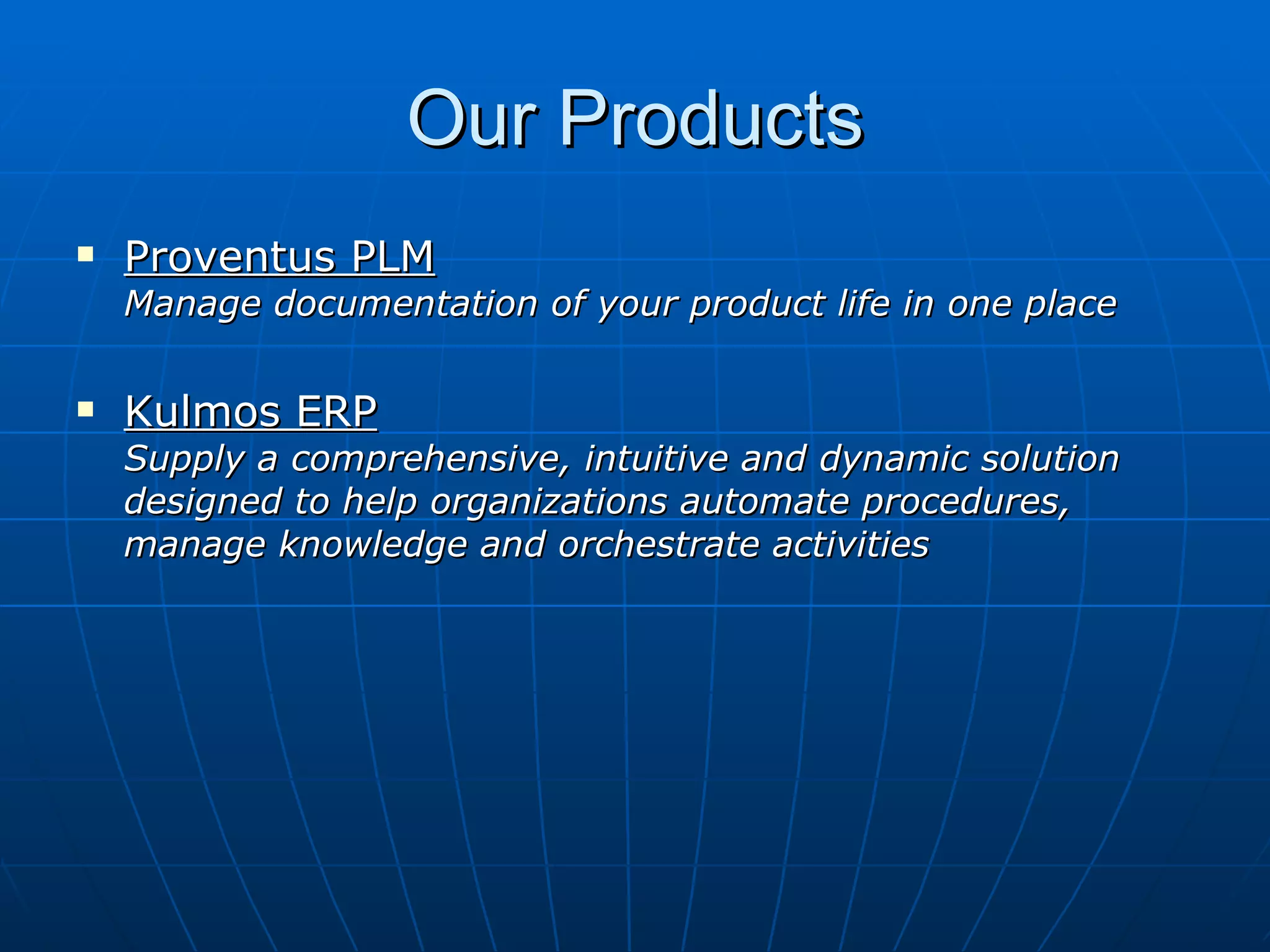 Proventus Technologies | PPT