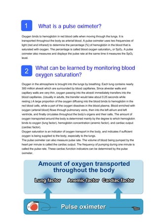 About pulseoximetry | PDF