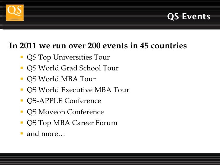 About QS - Corporate