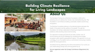 About Raintree Foundation and Our Thematics | PPTX