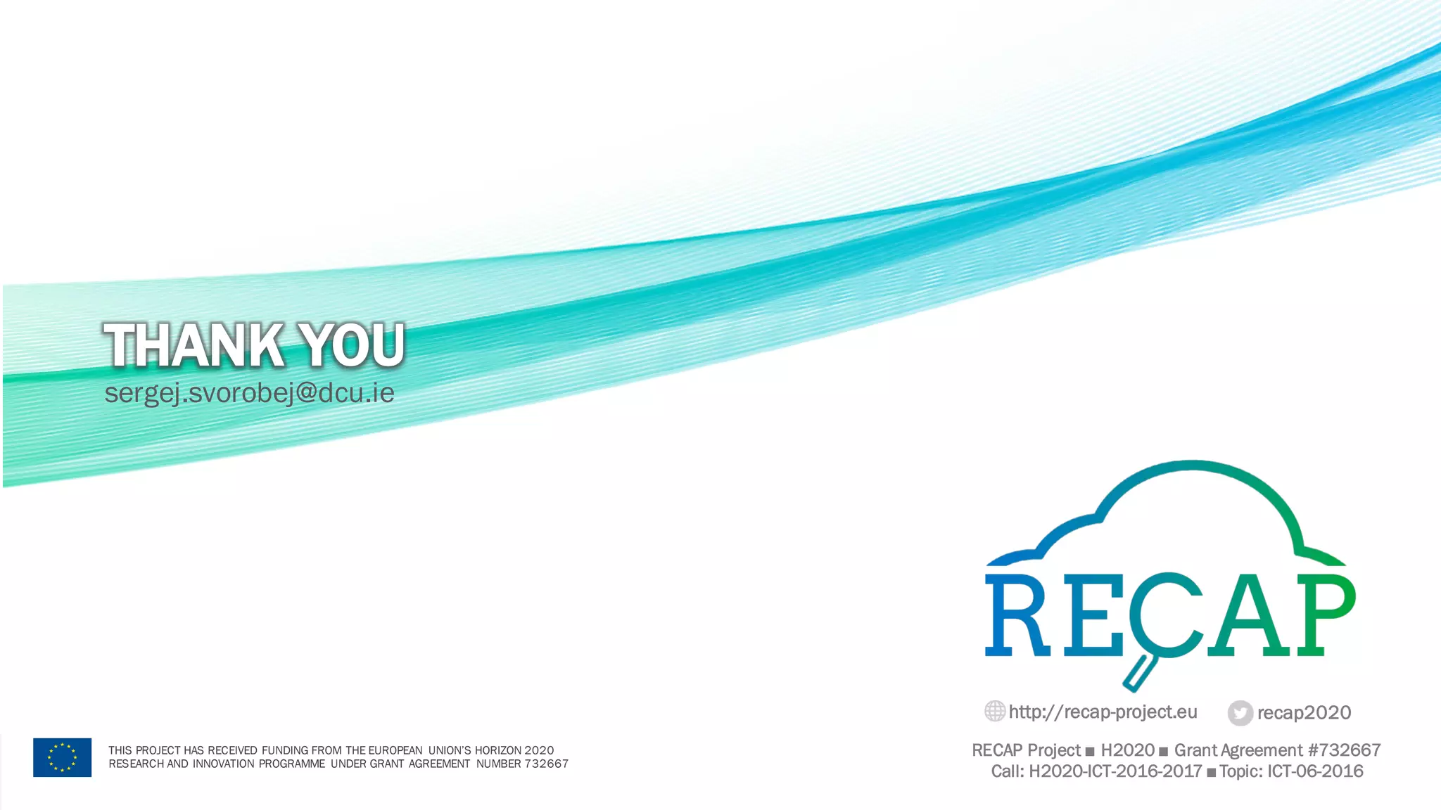 RECAP Project Overview | PPT