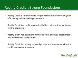 Credit Repair Service in India | PPT