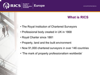 About Rics Europe | PDF