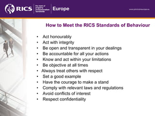 About Rics Europe | PDF