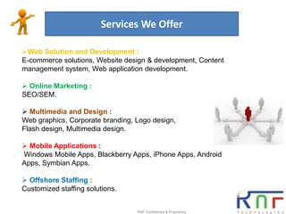 RNF Technologies Overview | PPT