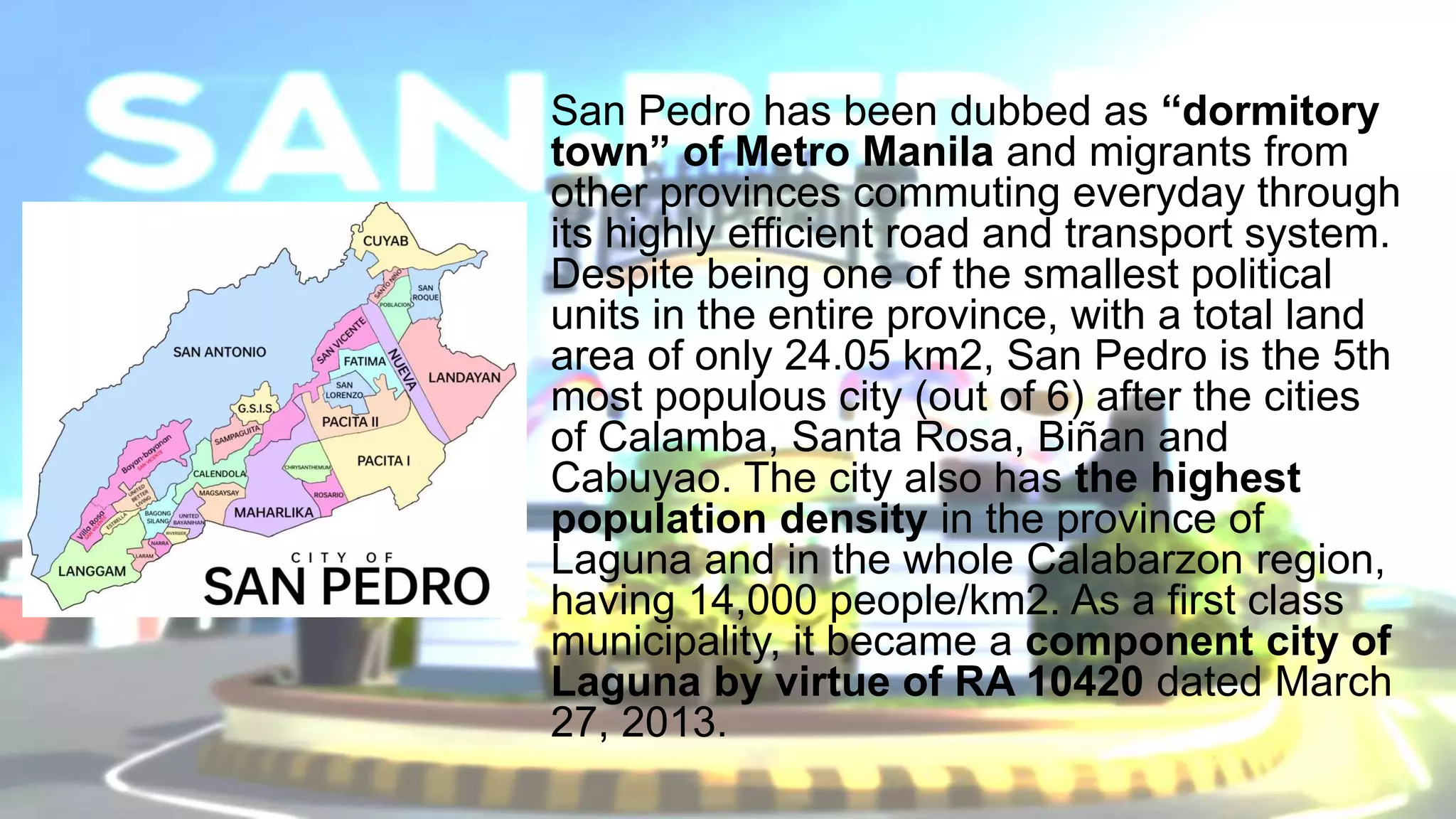 About San Pedro City and Barangay Landayan.pptx