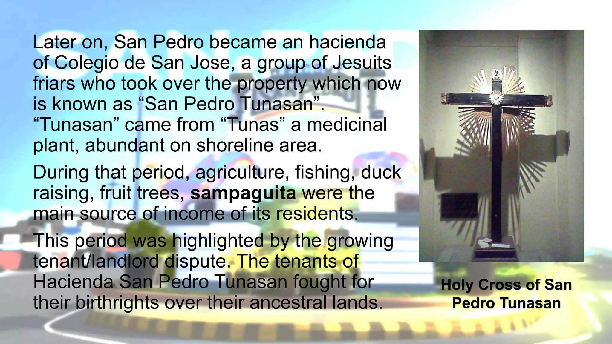 About San Pedro City and Barangay Landayan.pptx
