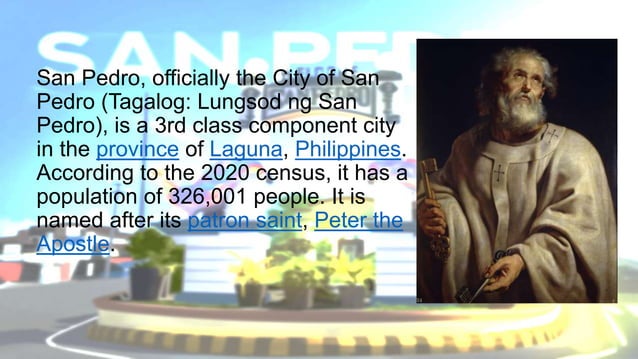 About San Pedro City and Barangay Landayan.pptx | South America Travel ...