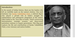 About Sardar Vallabhbhai patel.ppsx
