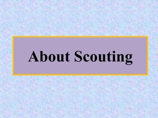 About scouting | PPT