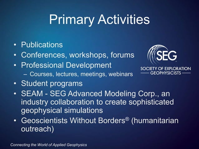 About seg 2019 presentation | PPT
