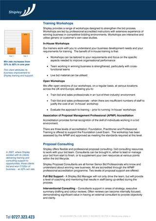 About Shipley V2 | PDF | Management Consulting Industry | Industries