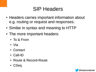SIP - The Basics | PDF