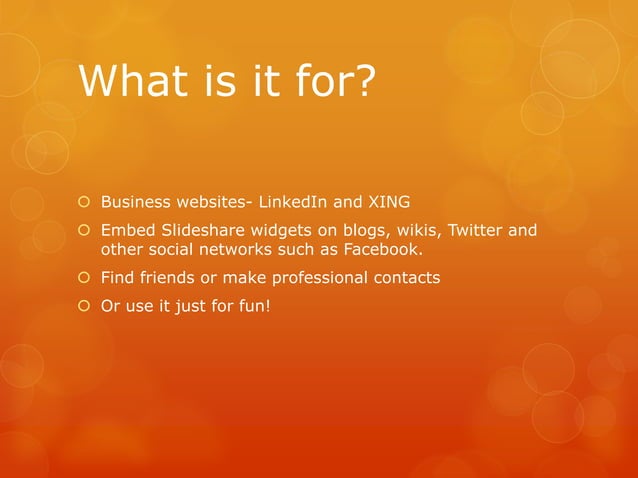 About slideshare | PPTX