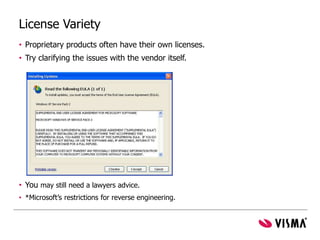 Software licenses: short unofficial overview | PPT
