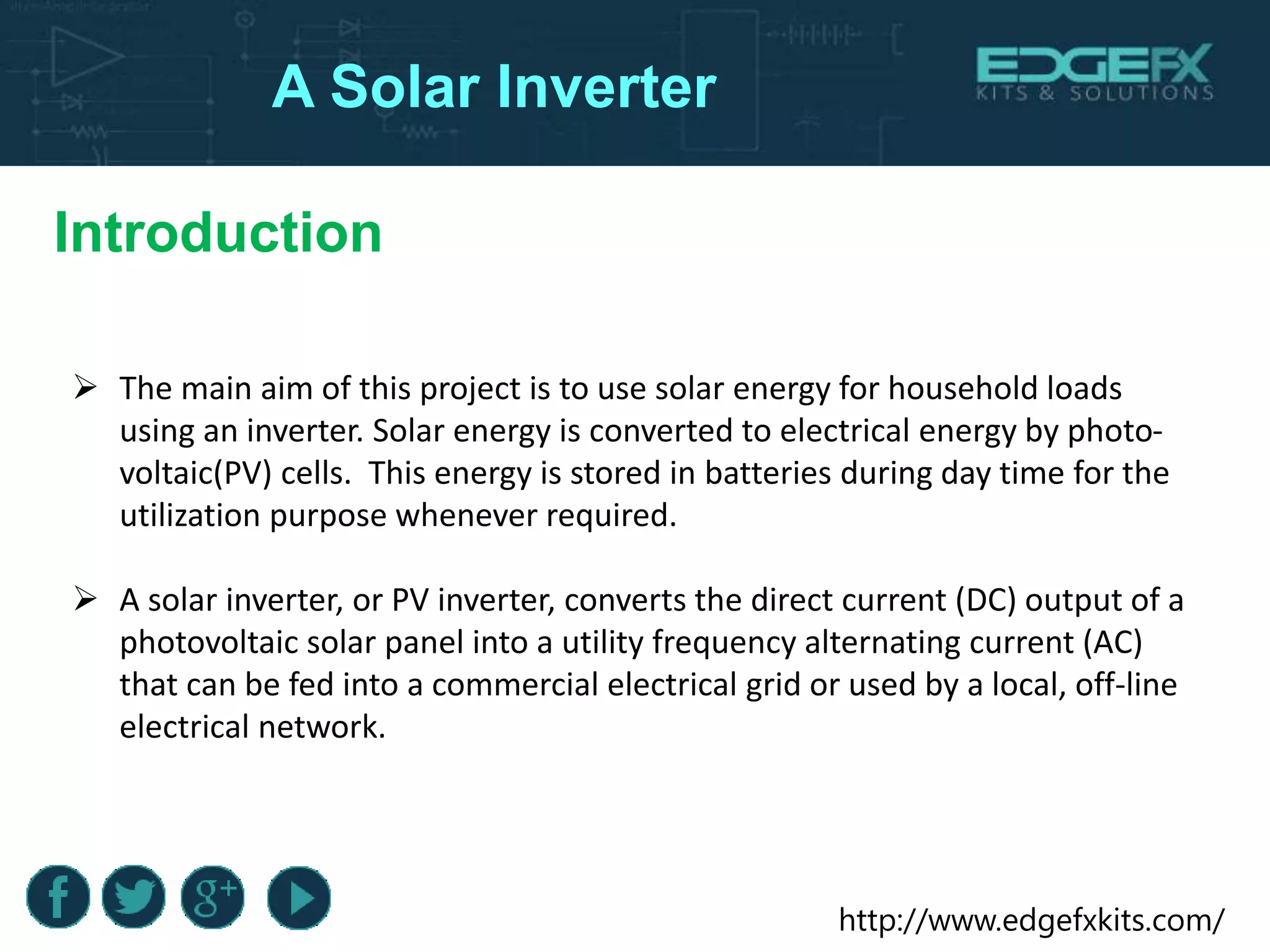About Solar Inverter | PPTX