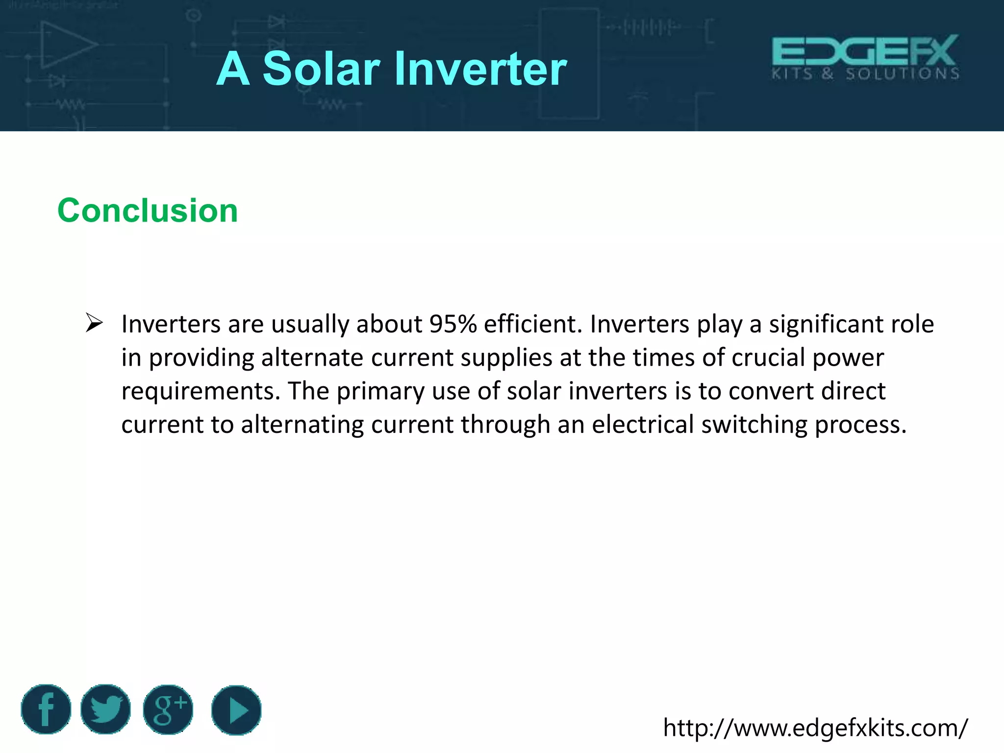 About Solar Inverter | PPTX