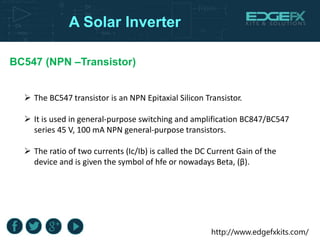 About Solar Inverter | PPTX
