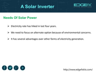 About Solar Inverter | PPTX