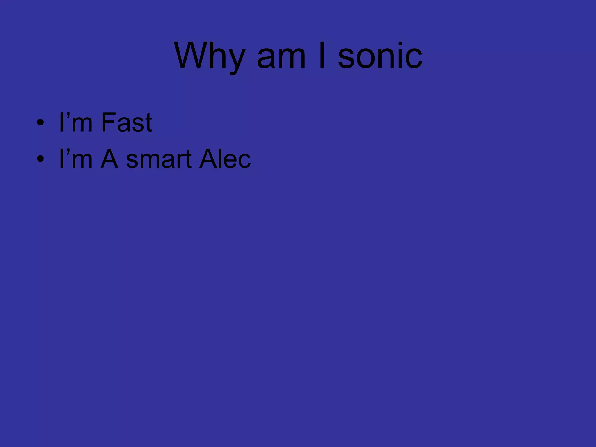 About Sonic | PPT