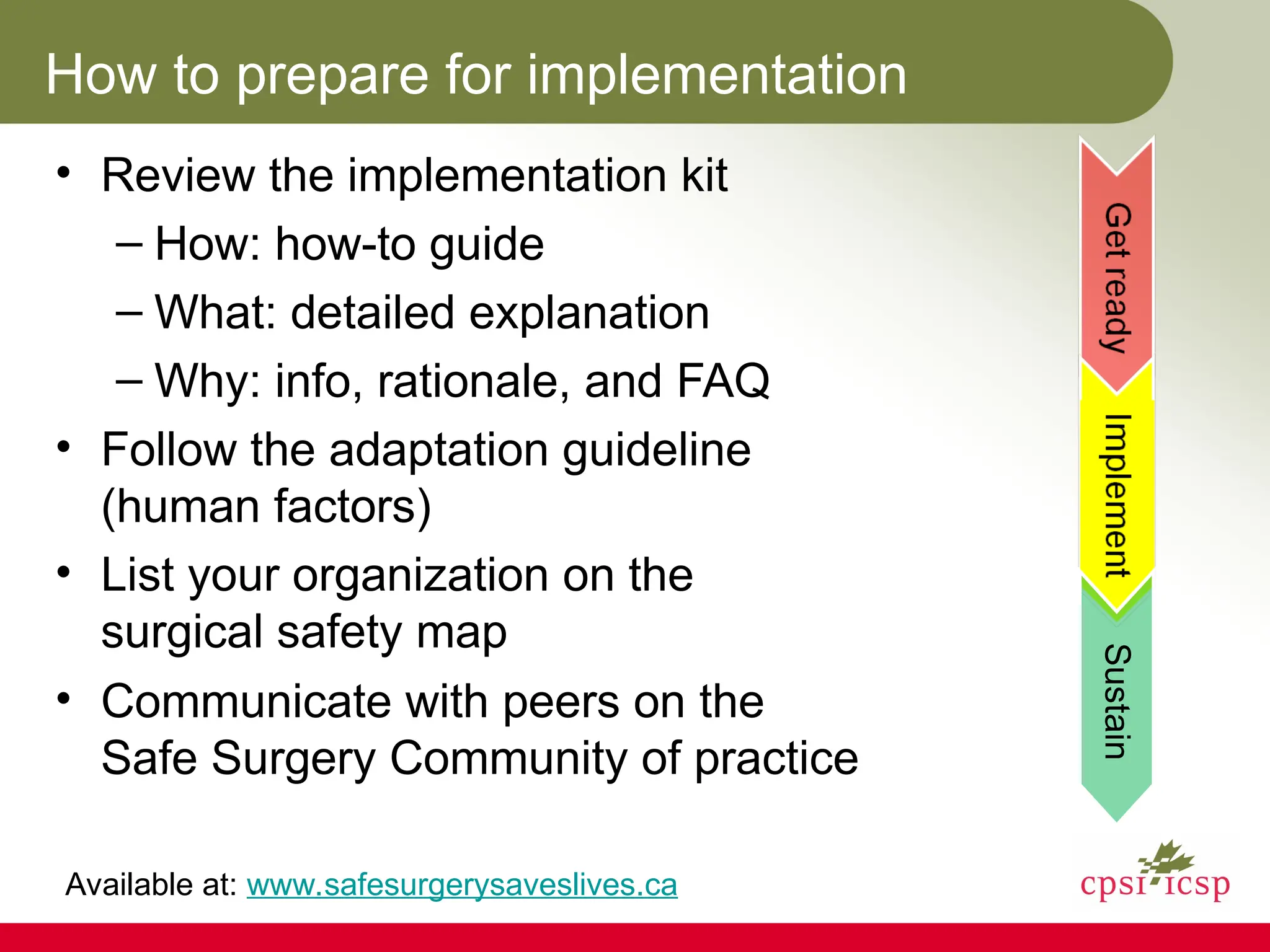 Safe surgery safe life About SSSL Presentation.ppt