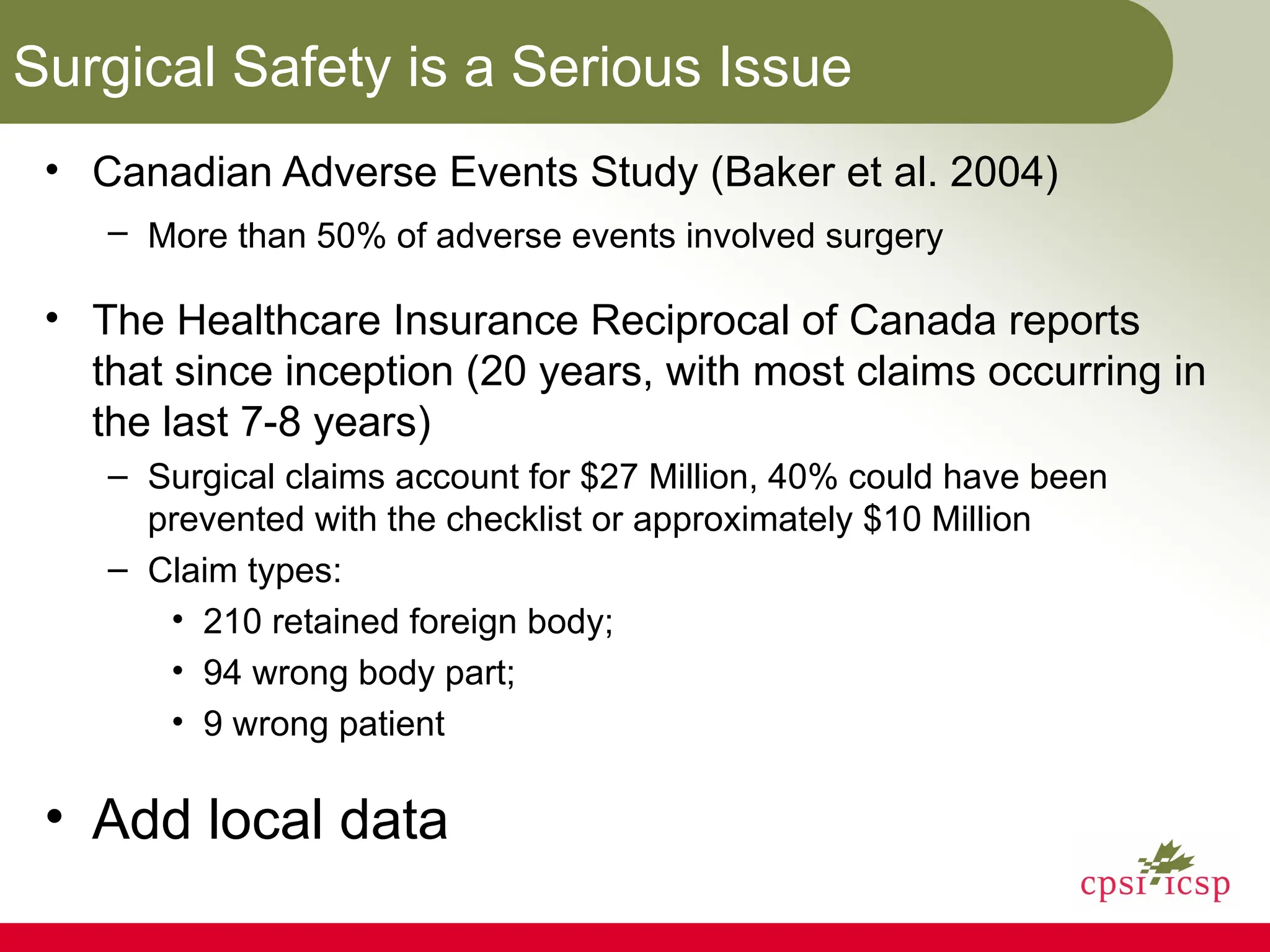Safe surgery safe life About SSSL Presentation.ppt