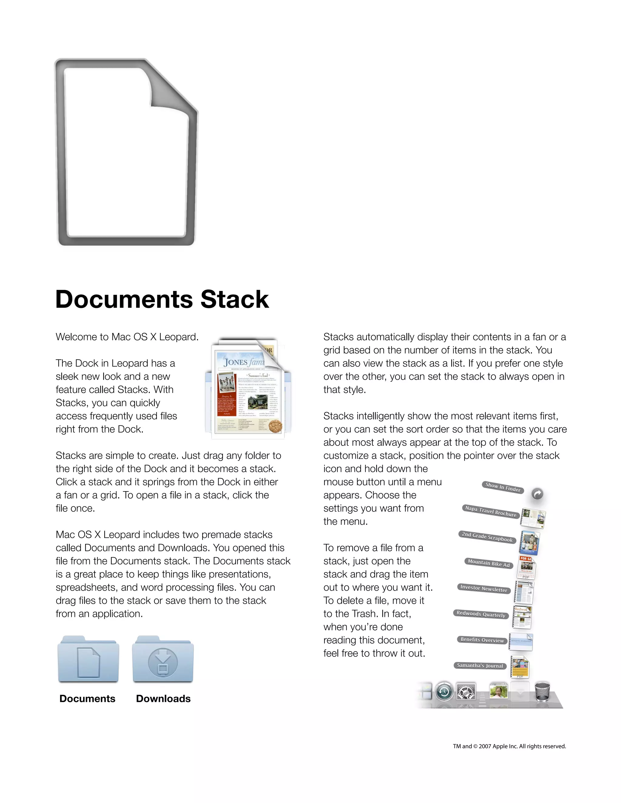 About stacks | PDF