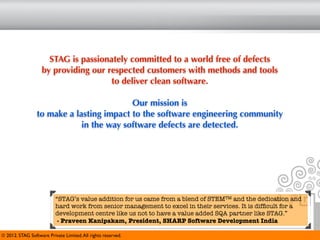 STAG Software - Presentation | PPT | Free Download
