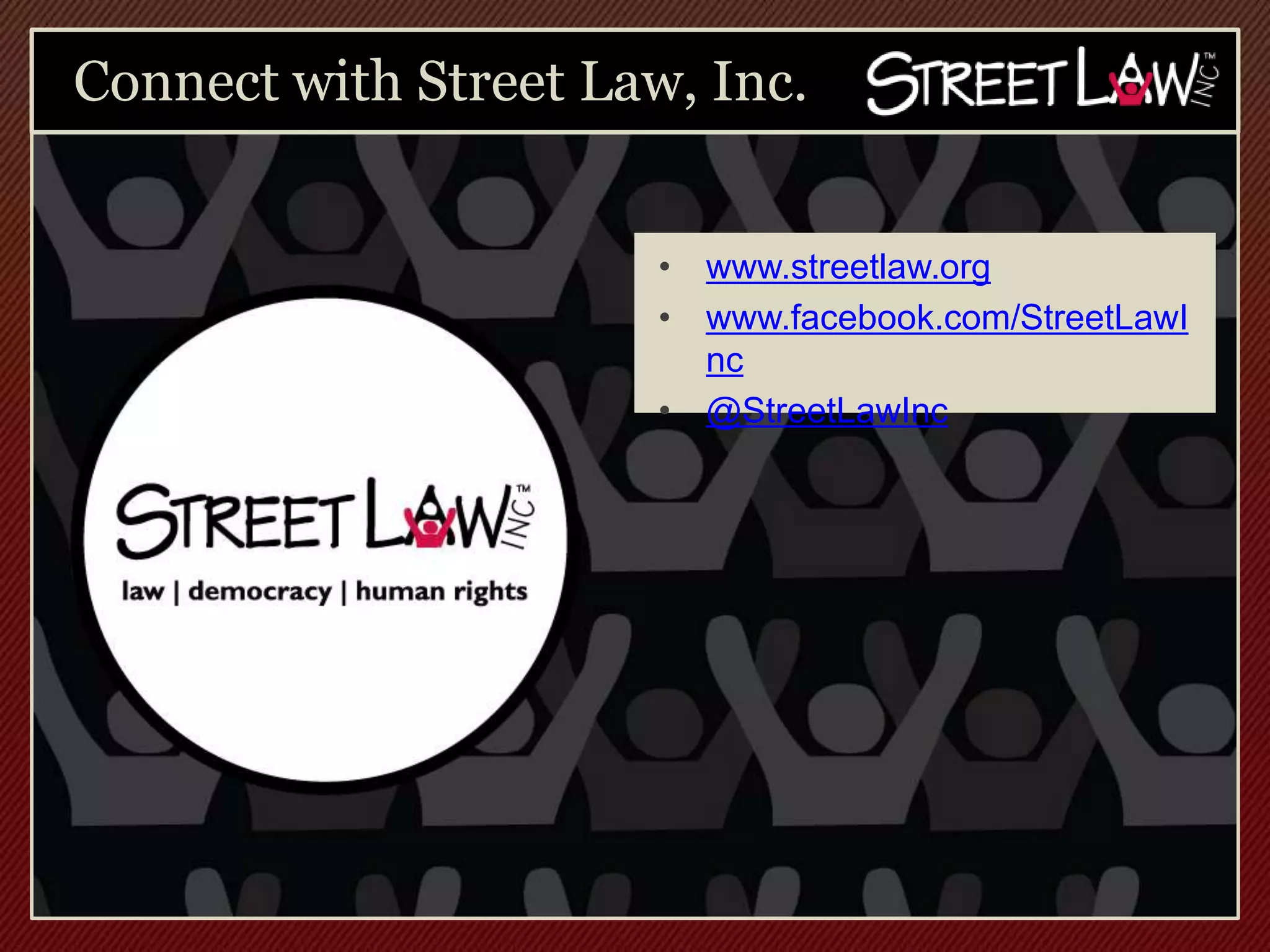 About Street Law, Inc. | PPTX | Legal Services Industry | Industries