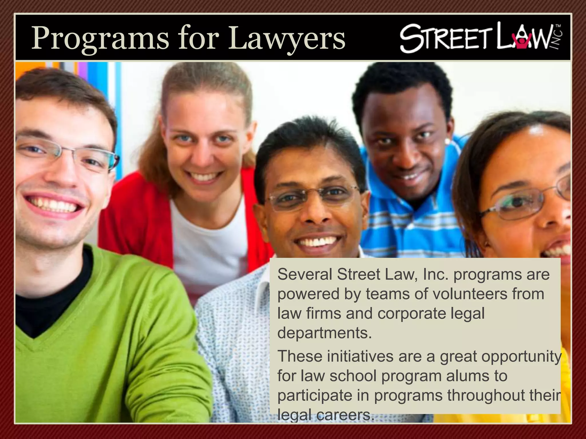 About Street Law, Inc. | PPTX | Legal Services Industry | Industries