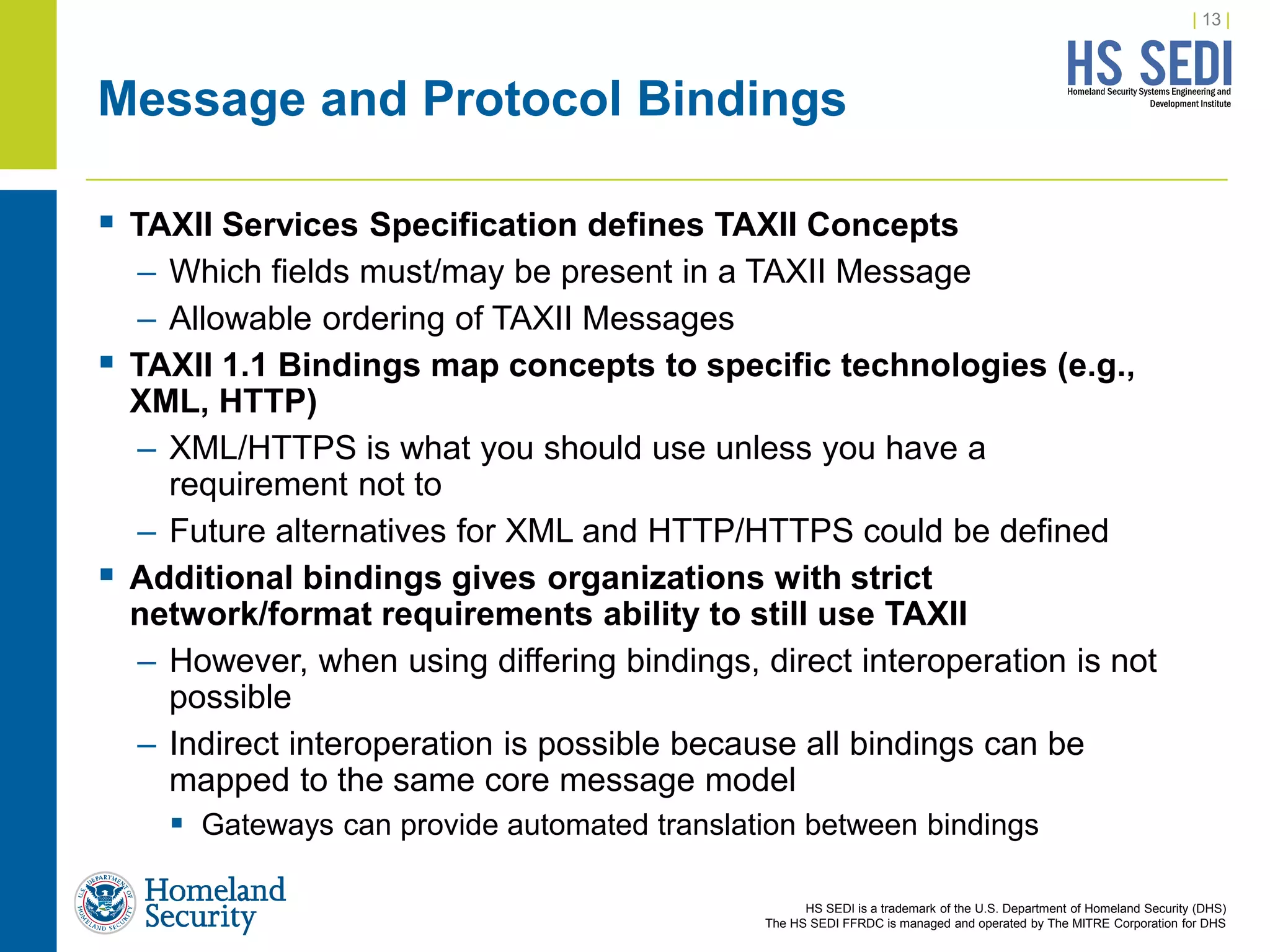Everything about TAXII | PPTX | Internet | Computing