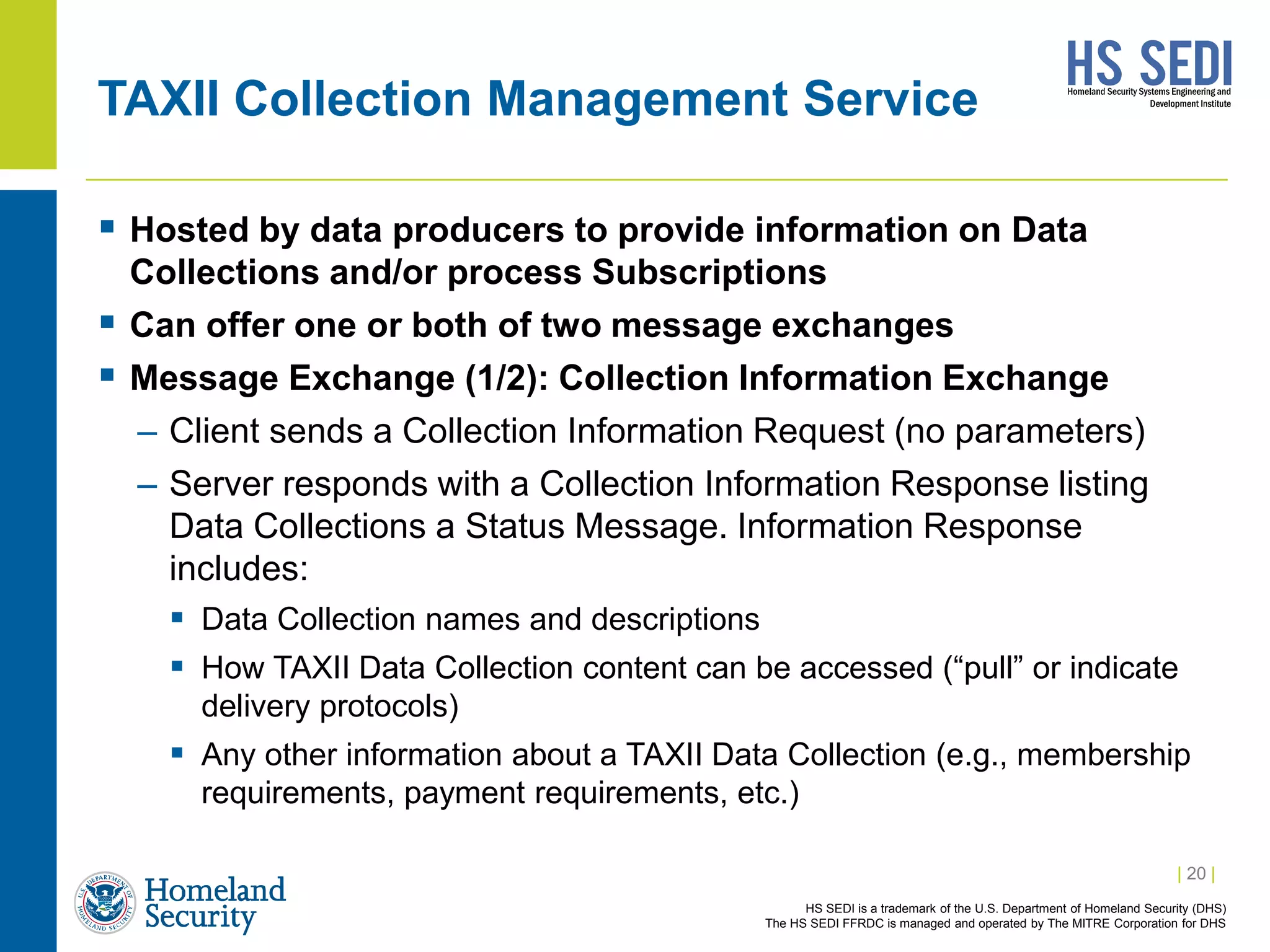 Everything about TAXII | PPTX | Internet | Computing